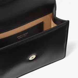 Jimmy Choo Avenue Quad Xs Shoulder Bag - Black/Light Gold